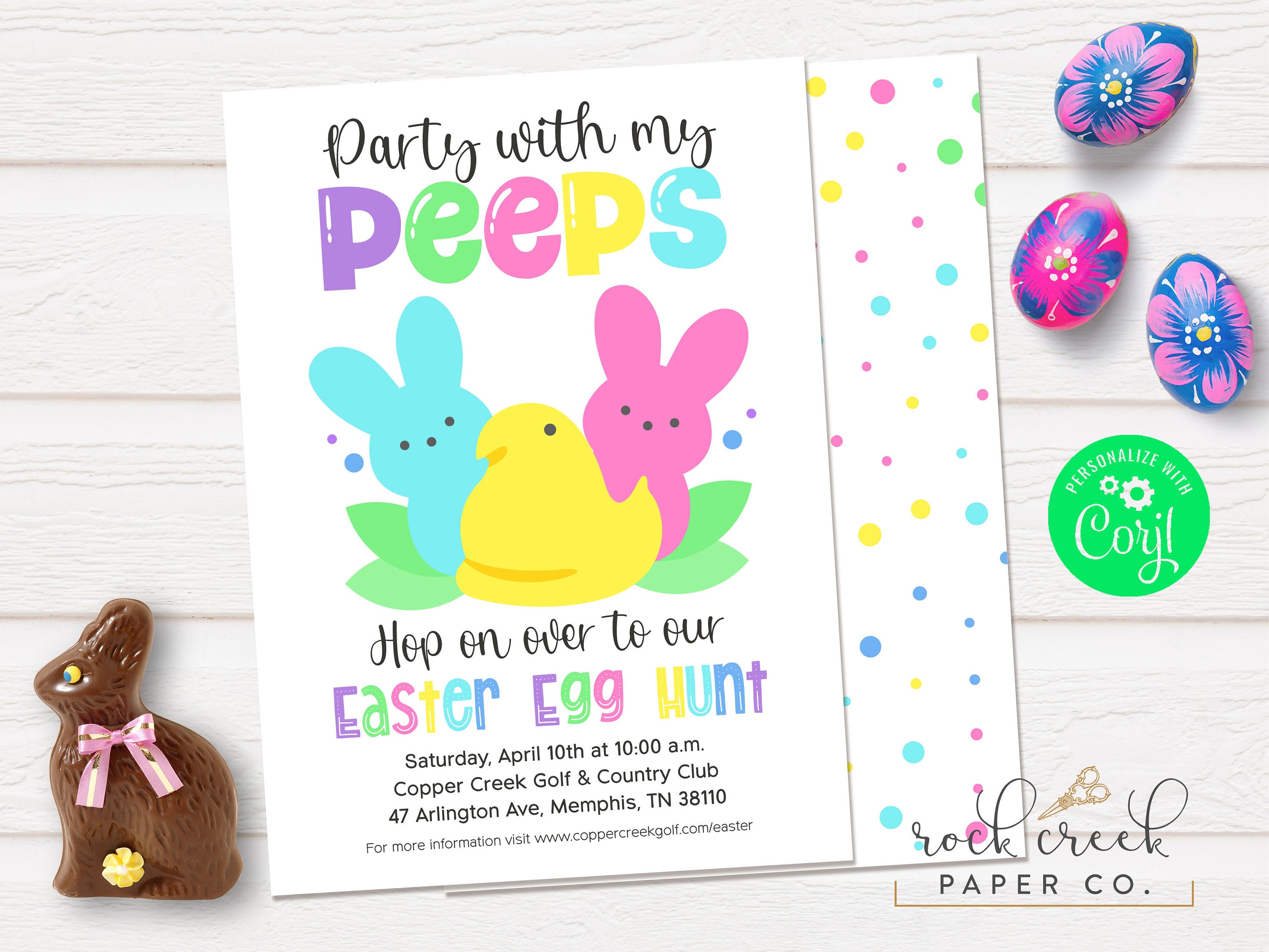 Easter Themed Birthday Party