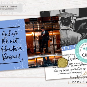 Graduation Celebration Invitation, Going Away Party, College Send off ...