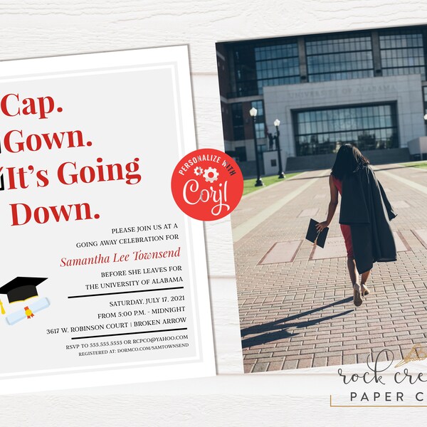 College Send Off - Etsy
