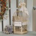 Champagne Bird Cage, PERSONALIZED Card, Wedding Wishing Well, Bridal ...