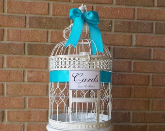 Bird Cage Card Box | Etsy