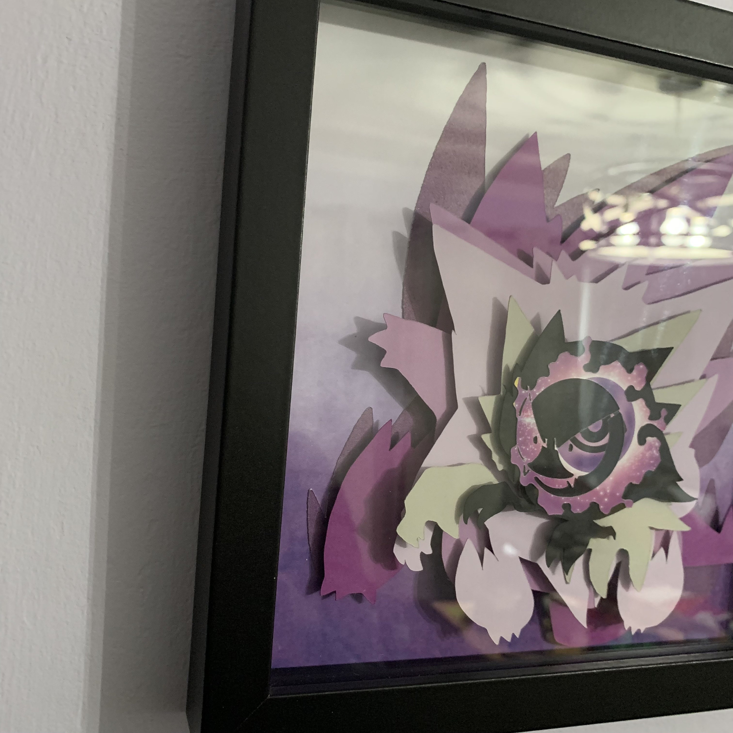 Gengar Evolution Shadow Box, Made to Order, Geek/nerd Home Decor - Etsy