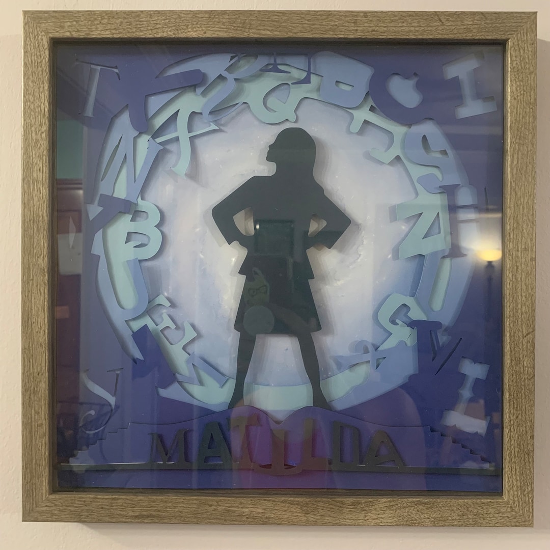 Matilda Shadow Box, Made to Order, Literary/musical Home Decor - Etsy