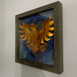 Ravenclaw Shadow Box, Made to Order, Geek/nerd Home Decor - Etsy