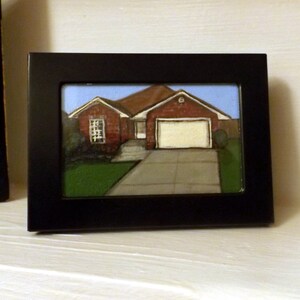 2 X 3 Micro Miniature House Portrait Painting of Your Home - Etsy