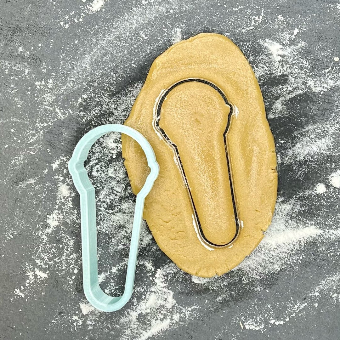 Microphone Cookie Cutter, Fondant Cutter, Clay Cutter 3D Printed ...
