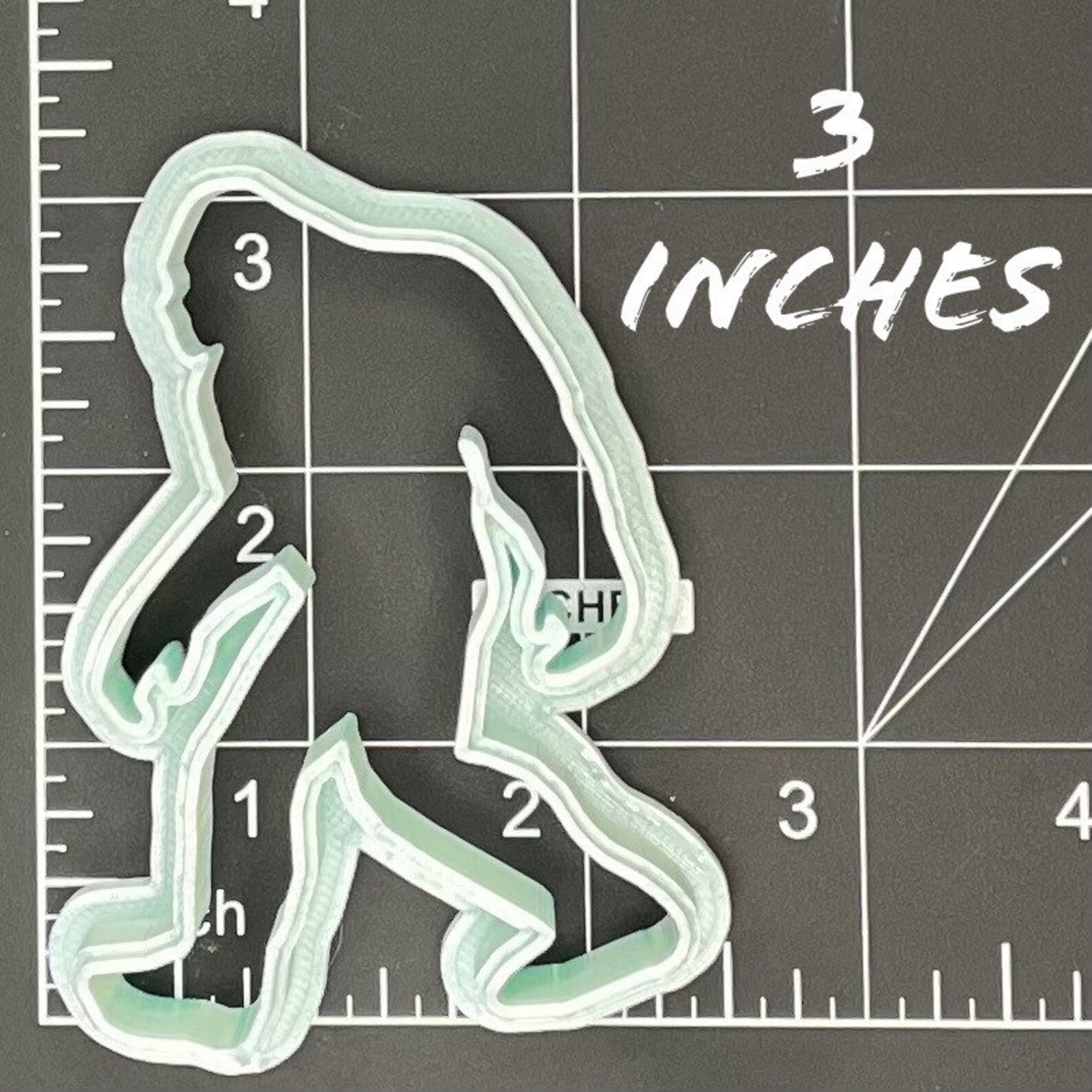 3D STL Print File Bigfoot Sasquatch Yeti Cookie Cutter - Etsy Hong Kong