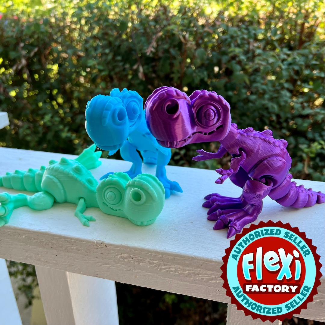 Flexi Cute T-rex Dinosaur, Dinosaur Flexi, Dino Flexi, Tyrannosaurus ...