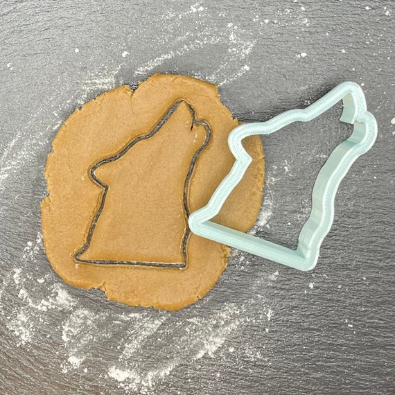 Wolf Howling Cookie Cutter / Fondant Cutter / Clay Cutter 3D | Etsy