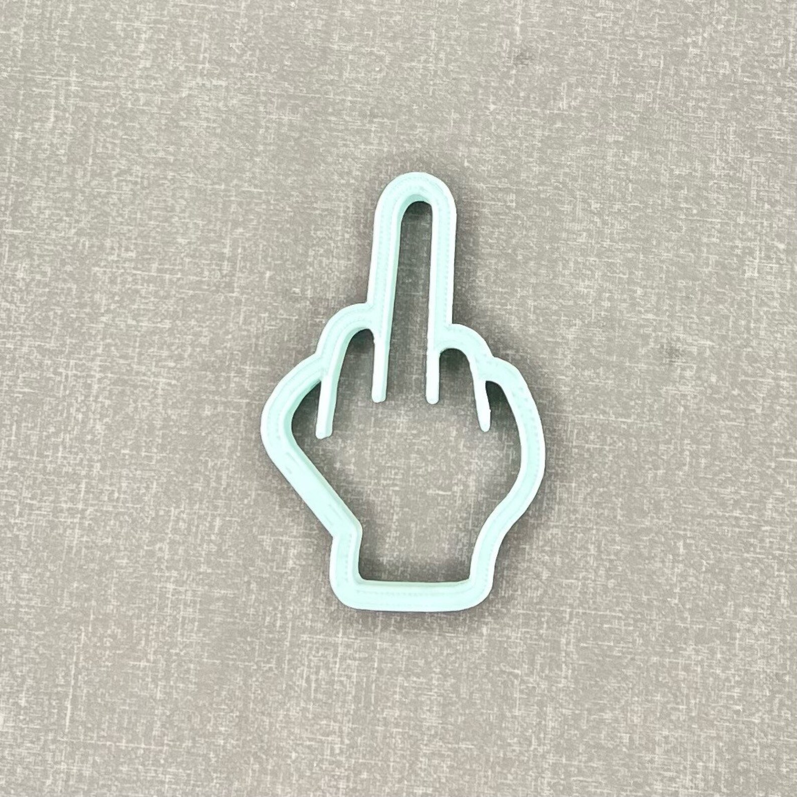 Middle Finger Cookie Cutter Fondant Cutter Clay Cutter 3D - Etsy