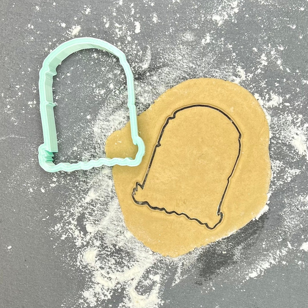 Grassy Tombstone Cookie Cutter: 3D Printed Halloween Fondant Cutter - Etsy