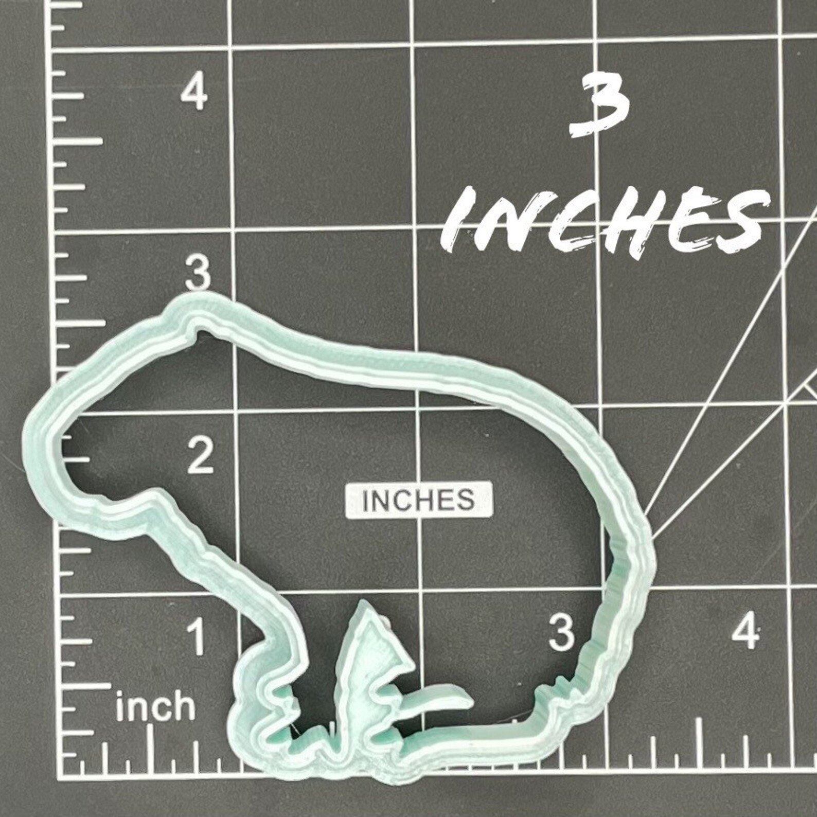 3D STL Print File Capybara Cookie Cutter / Fondant Cutter / | Etsy Canada