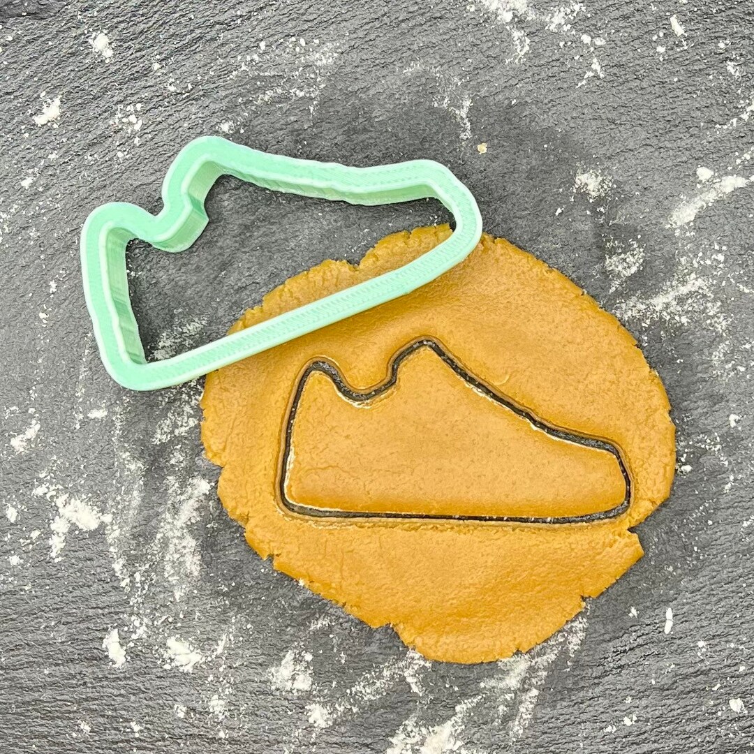 Sneaker Cookie Cutter: 3D Printed Tennis Shoe Fondant Cutter - Etsy