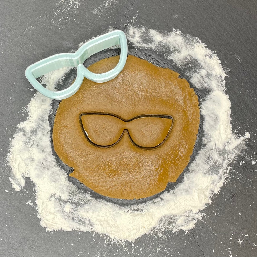 Cat Eye Sunglasses Cookie Cutter: 3D Printed Fondant Cutter - Etsy