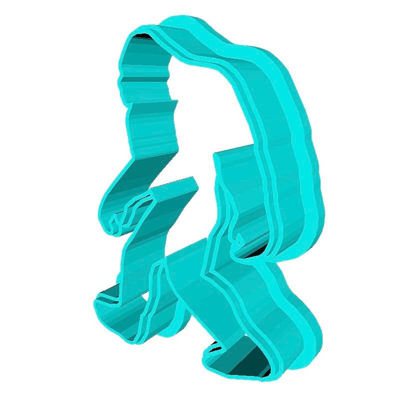 3D STL Print File Bigfoot Sasquatch Yeti Cookie Cutter - Etsy UK