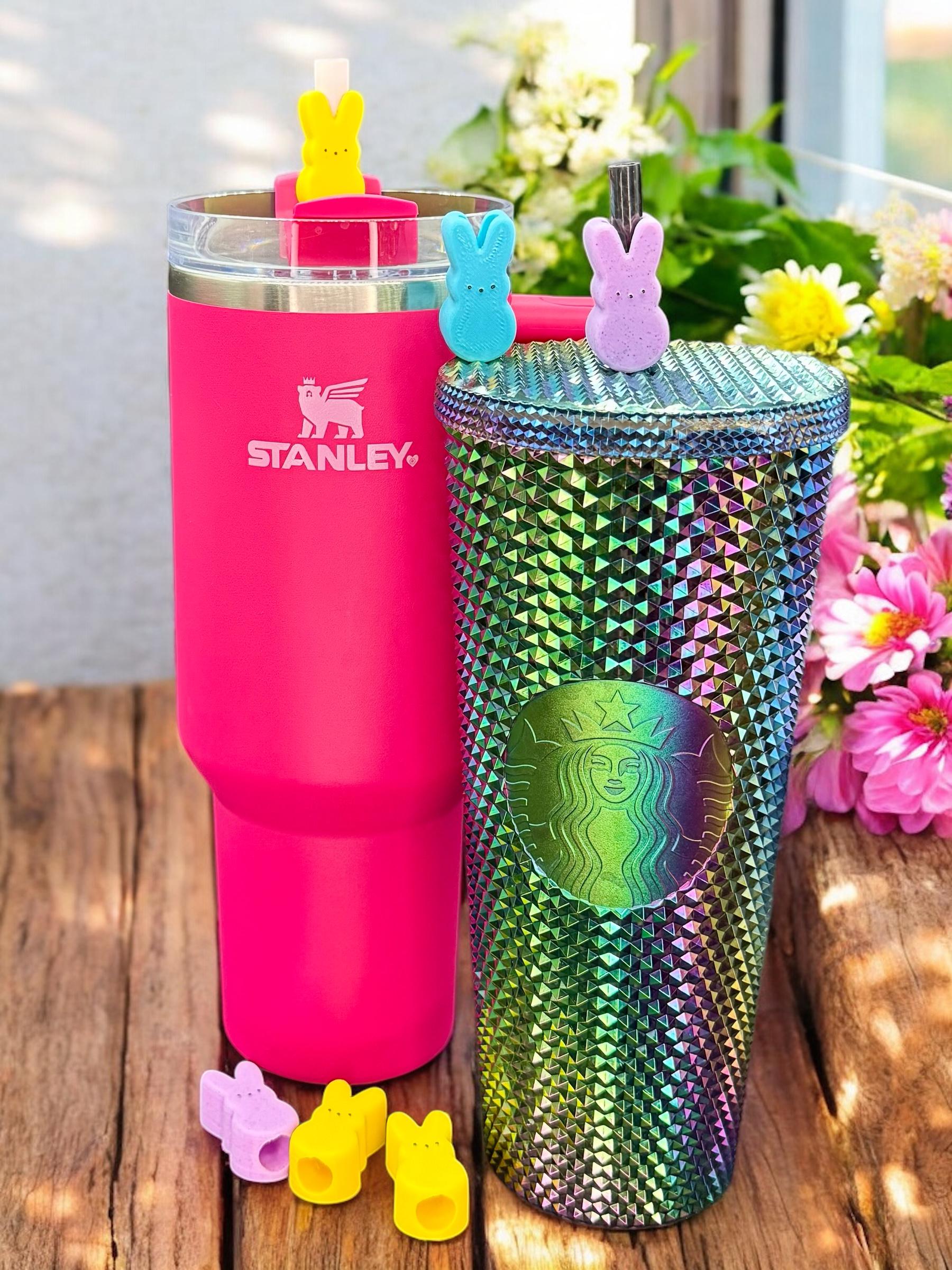 3D STL File - Easter Bunny Straw Buddies – Fun Cup Accessories for ...