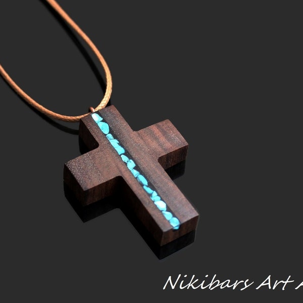Turquoise Cross - Etsy