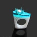 Water Splash Ring, Pearl Ocean Ring, Blue Ocean Ring, Azure Ocean Ring ...