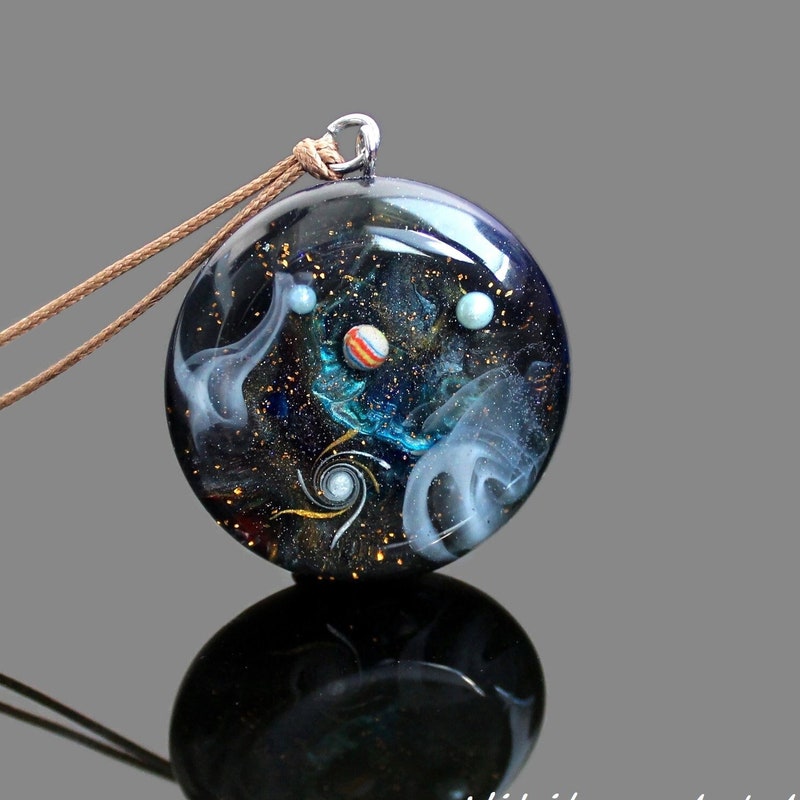 Space Necklace - Etsy