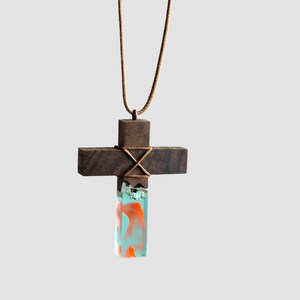 Aurora Borealis Cross, Glow in Dark Cross, UV Glow Cross, Red Cross ...