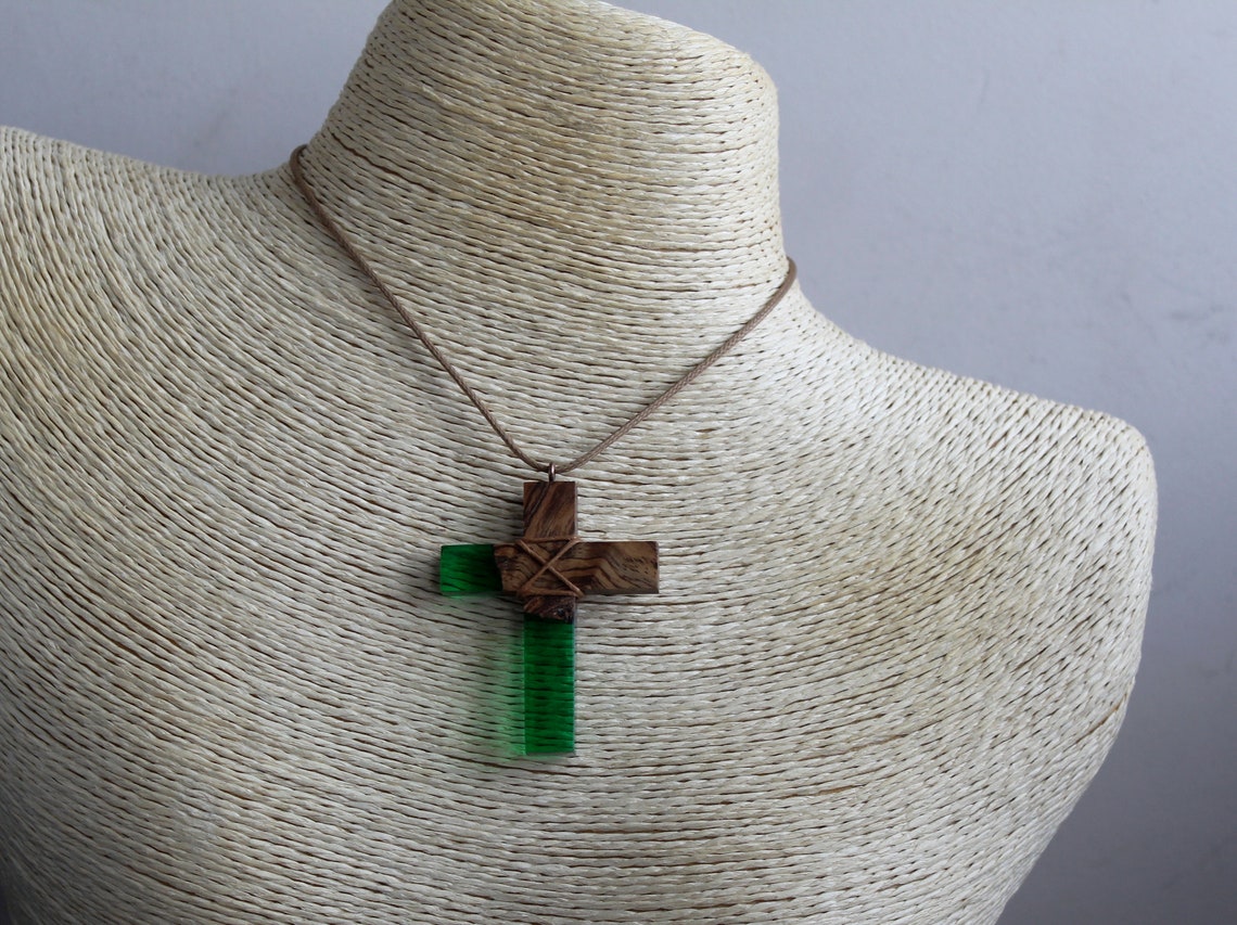 Emerald Green Cross Small Cross Art Cross Art Wood Cross - Etsy