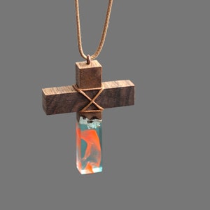 Aurora Borealis Cross, Glow in Dark Cross, UV Glow Cross, Red Cross ...