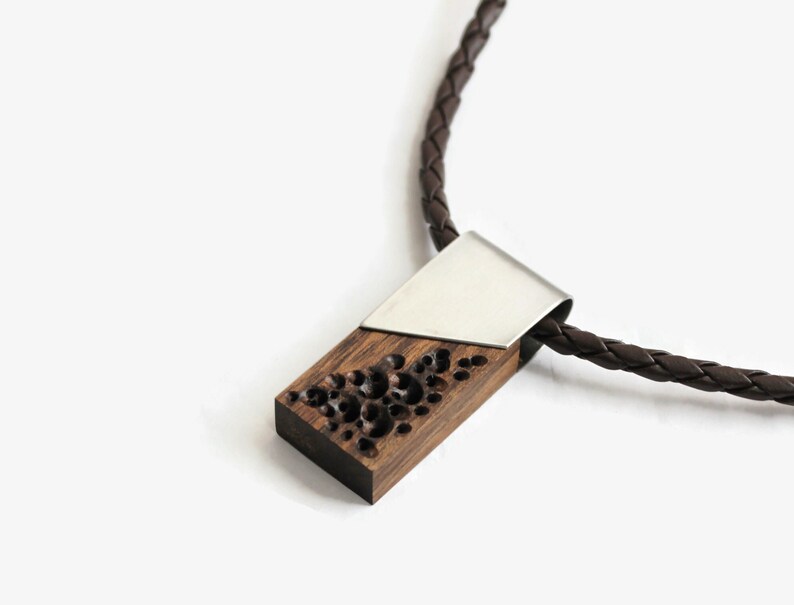 Classic Man Necklace Boho Wood Necklace Necklace for Man - Etsy