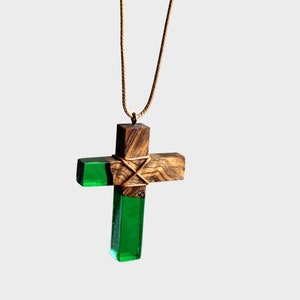 Emerald Green Cross Small Cross Art Cross Art Wood Cross - Etsy