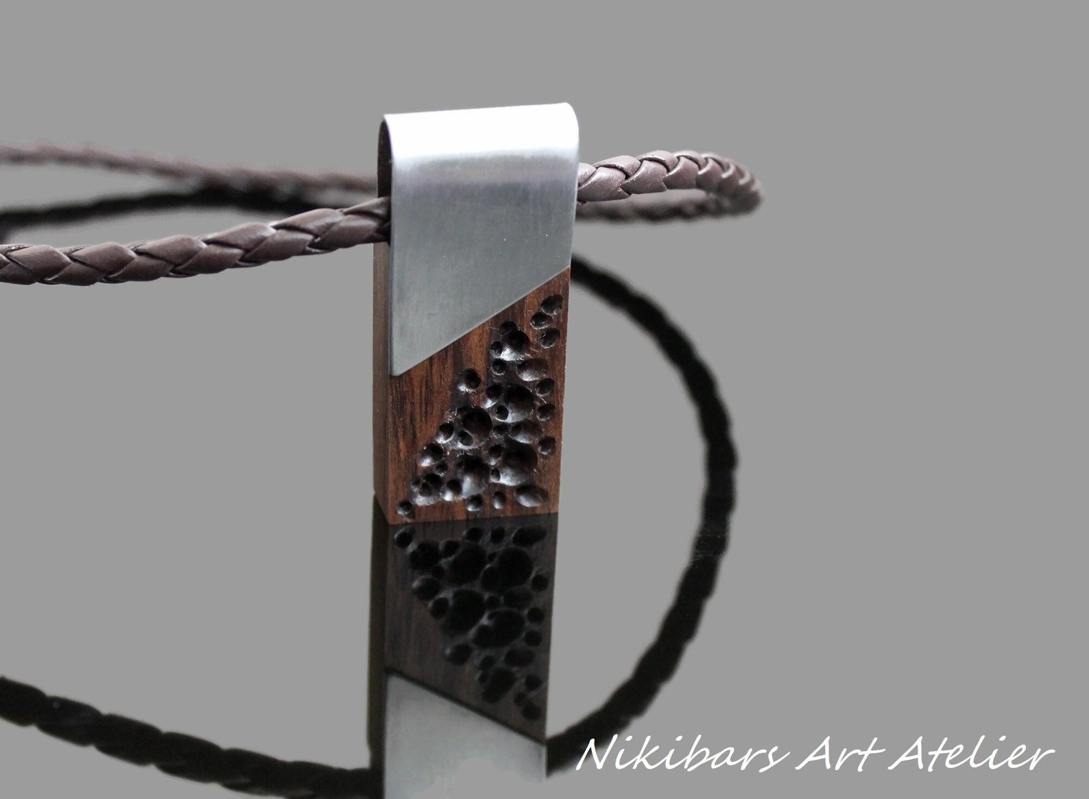 Classic Man Necklace Boho Wood Necklace Necklace for Man - Etsy