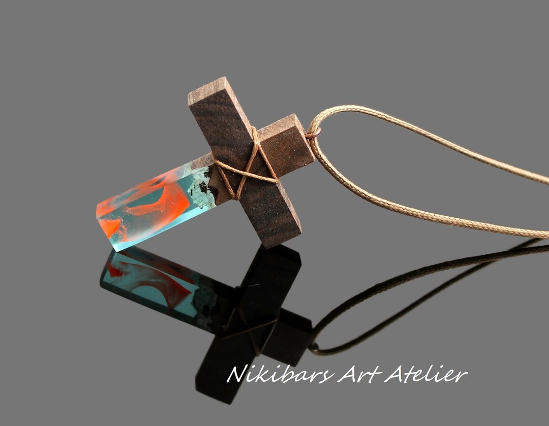 Aurora Borealis Cross, Glow in Dark Cross, UV Glow Cross, Red Cross ...