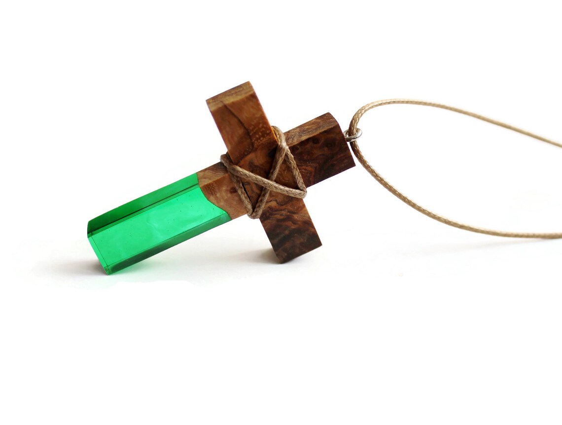 Emerald Green Cross Small Cross Art Cross Art Wood Cross | Etsy