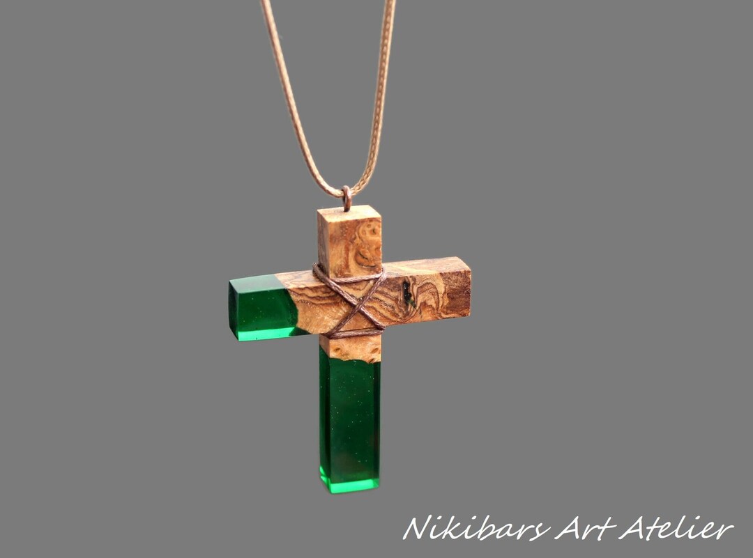 Emerald Green Cross Small Cross Art Cross Art Wood Cross - Etsy