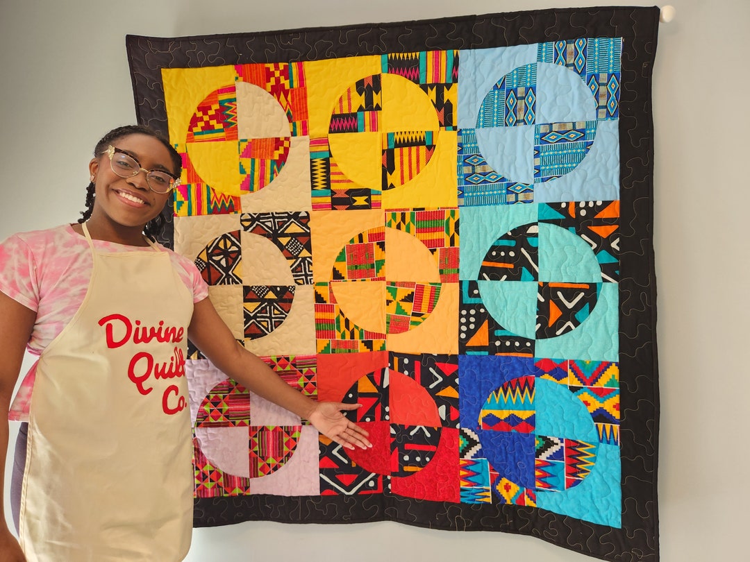 Drunkards Path Quilt PATTERN - Etsy