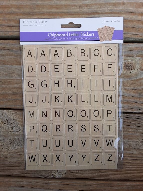 Scrabble Tile Tattoos