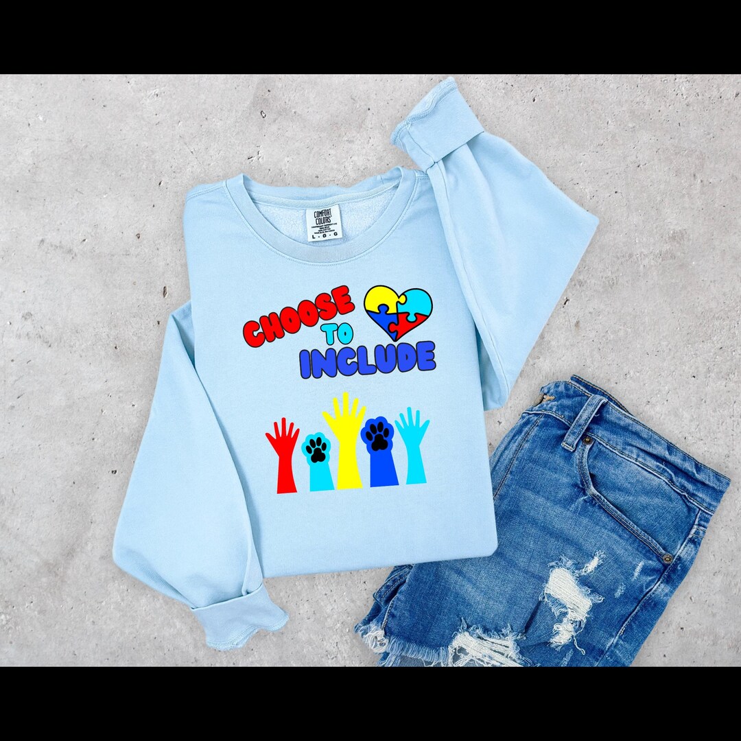 Choose to Include, Mascot Autism Acceptance, Bulldogs - Etsy