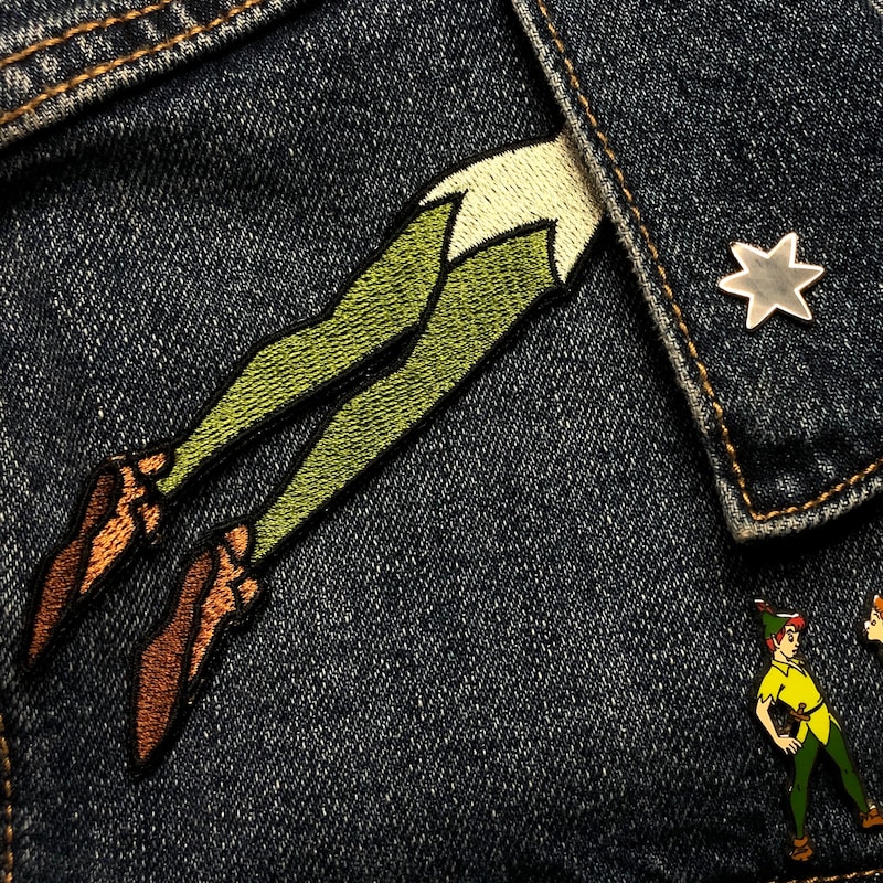 Peter Pan Patch - Etsy
