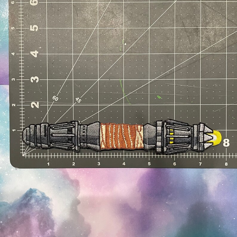 Large Rey Lightsaber Hilt Patch | Etsy