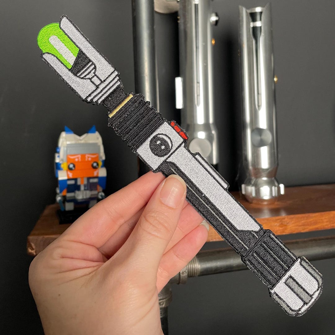 Large Sabine/ Ezra Lightsaber Hilt Patch - Etsy