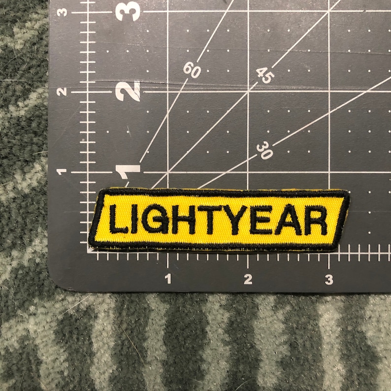 Buzz Lightyear Name Patch | Etsy