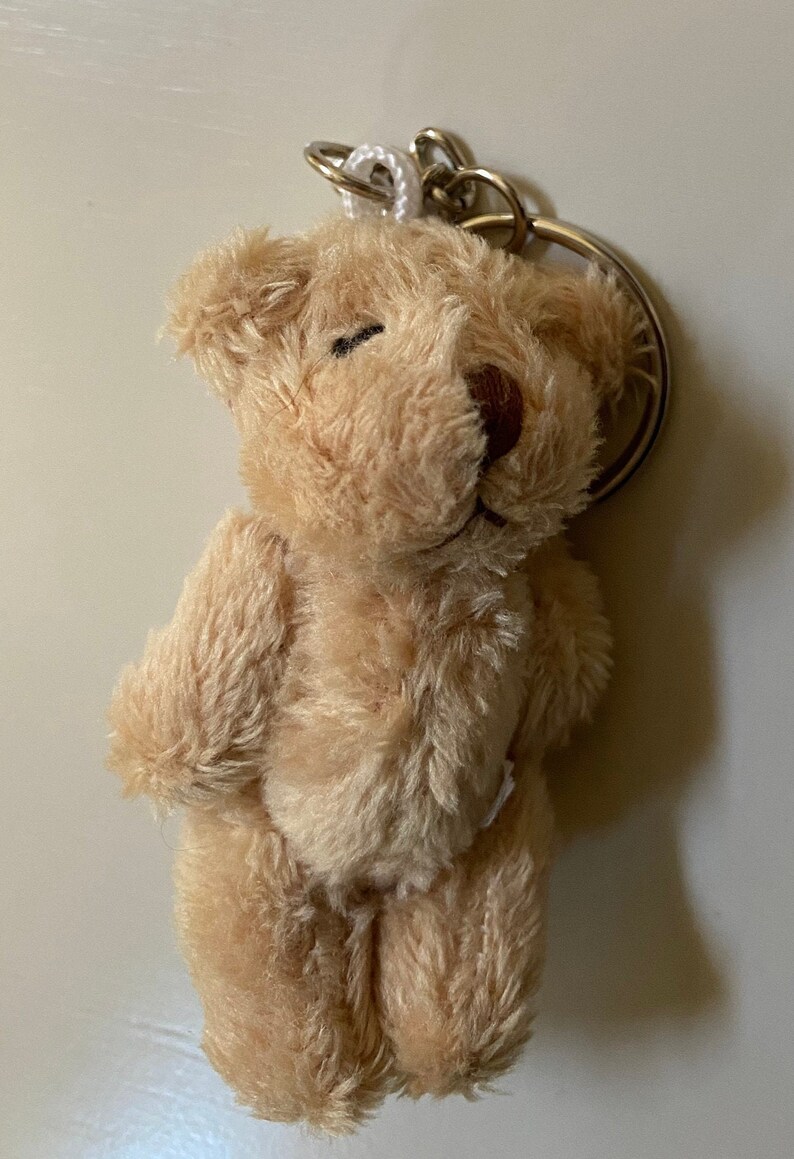 Mini Teddy Bear Keychains | Etsy