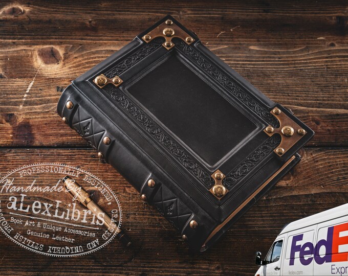 Alchemy Leather Journal: Large 7.5 X 10 Inches, 600 Blank Pages Unleash ...