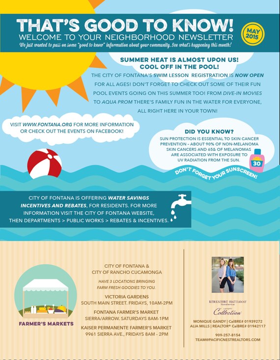 Infographic Newsletter