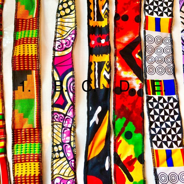 African Wired Ribbon - Etsy