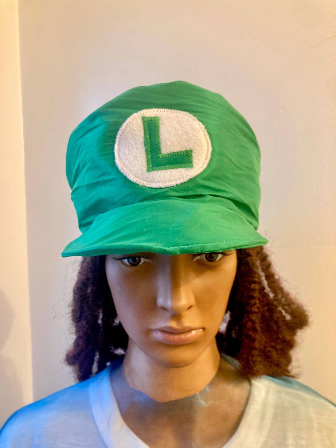 Green Luigi Hat Train Engineer Conductors Hat Newsboy Hat Adult H At - Etsy
