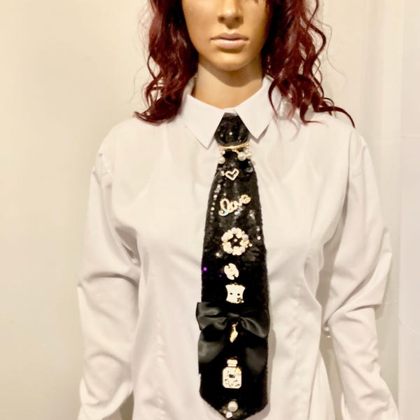 Chanel Women Tie - Etsy