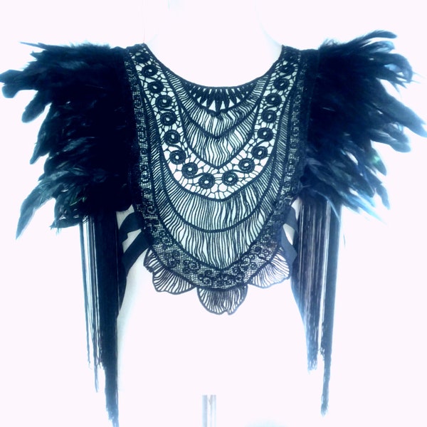 Feather Corset - Etsy