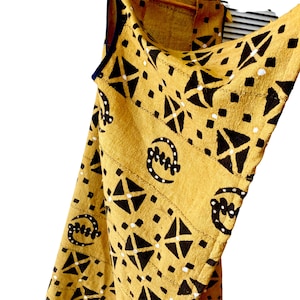 Mudcloth Vest INDIGO Vest...one-sidedindigo Only or - Etsy