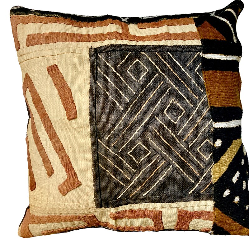 Kuba Cloth Pillow - Etsy