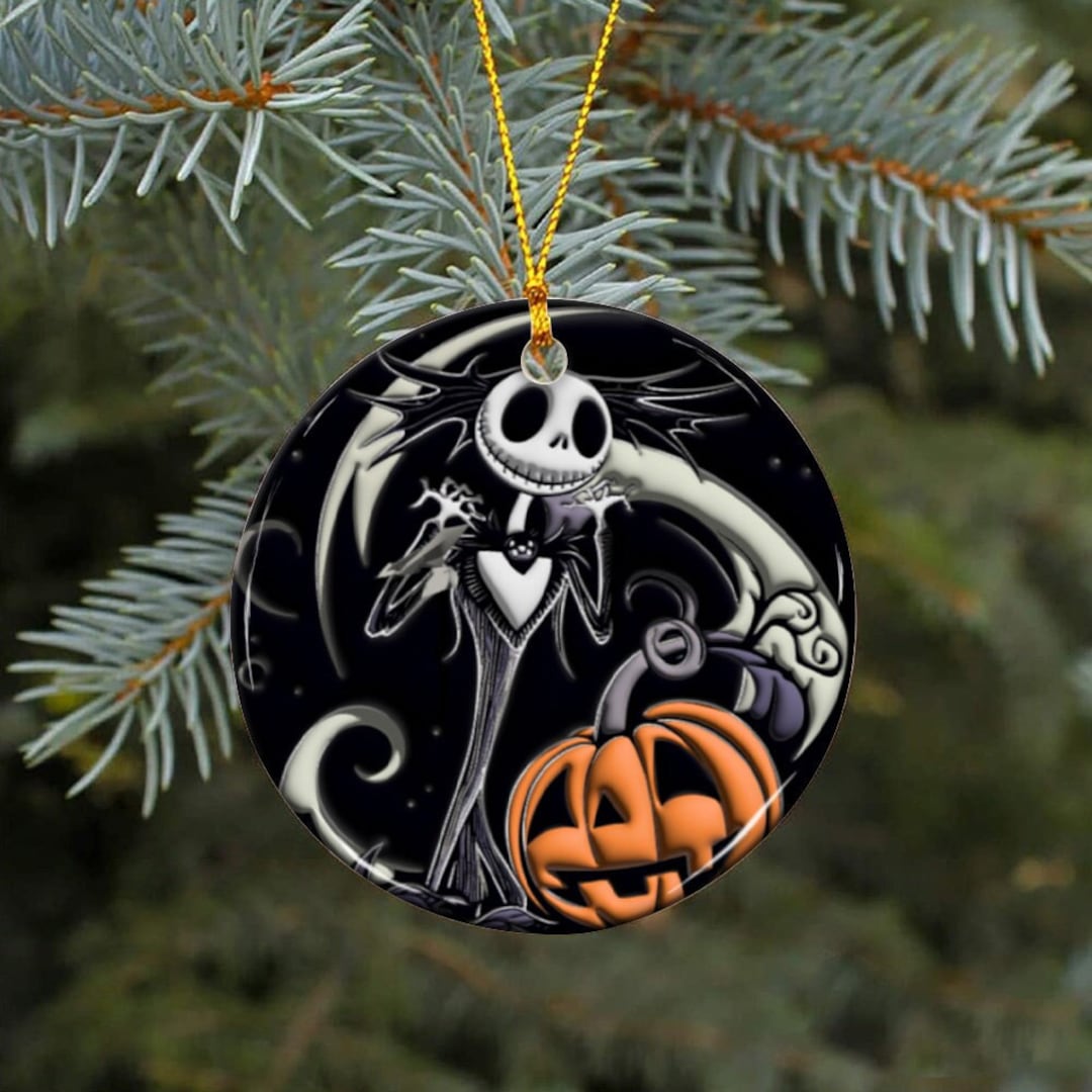 Jack Skellington Ornament, Nightmare Christmas Ornament, Family ...