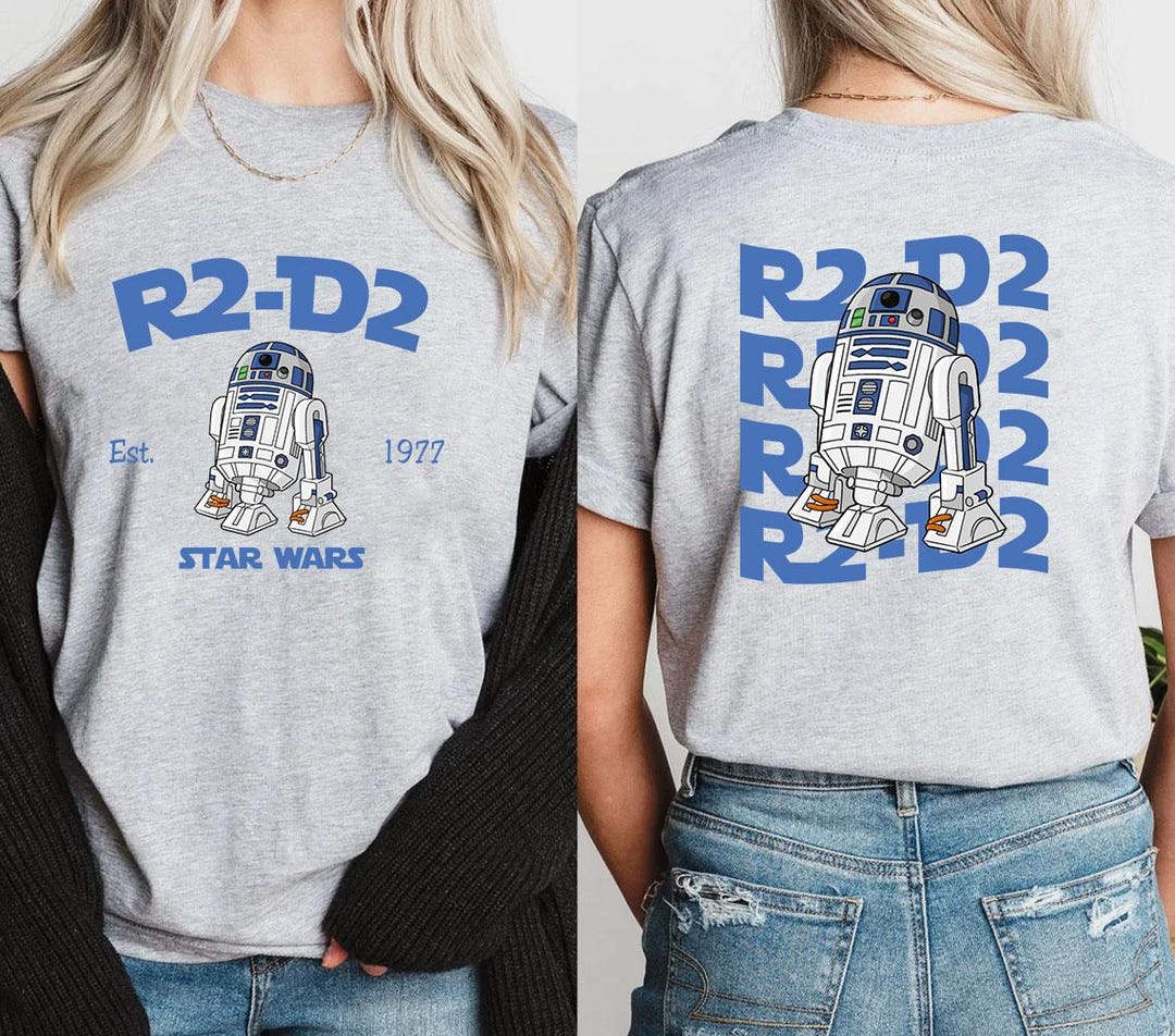 Star Wars R2-D2 Shirt, Star Wars Characters Shirt, Vintage R2-D2 Shirt ...